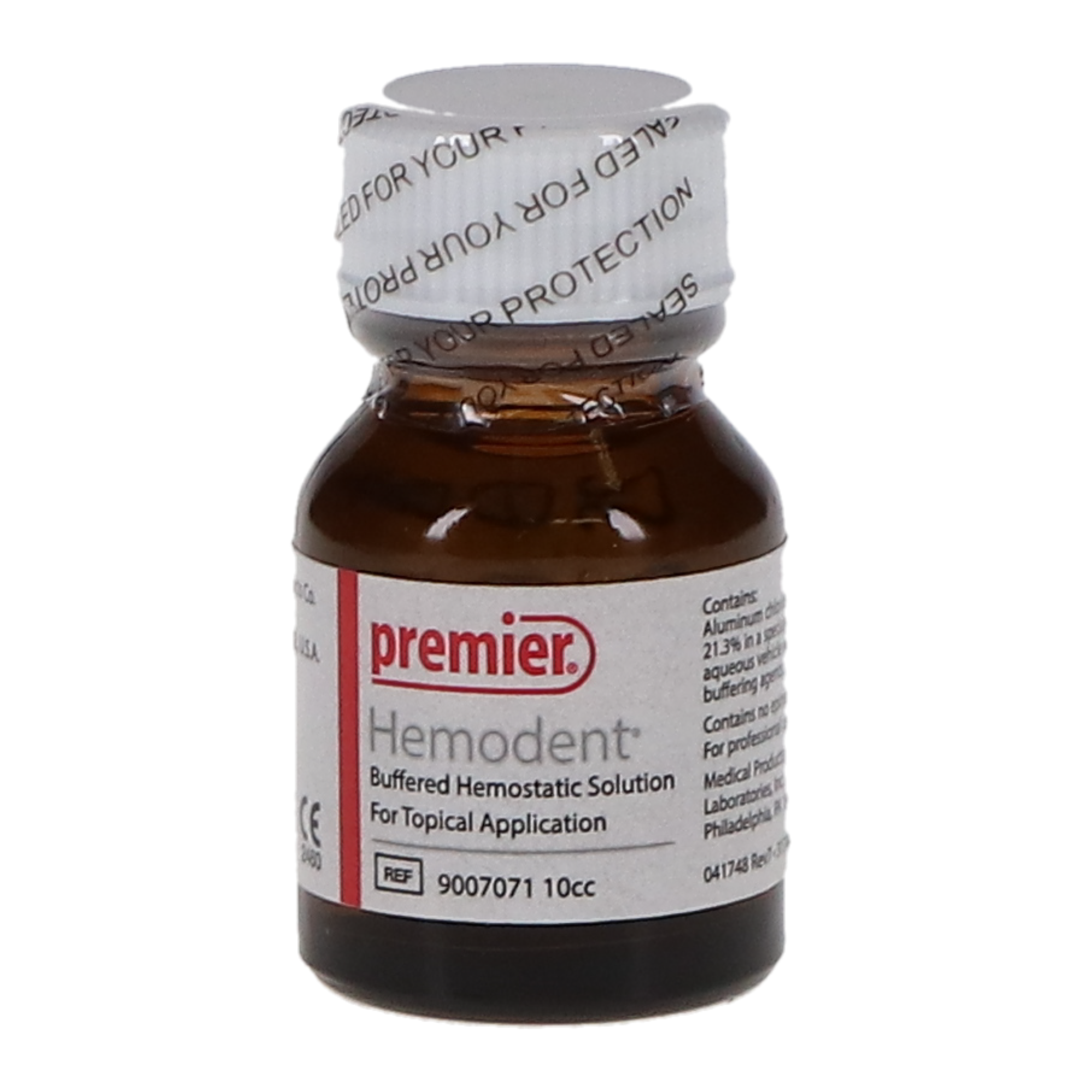 Hemodent Topical Hemostatic Solution, Buffered Aluminum Chloride, 10 c ...