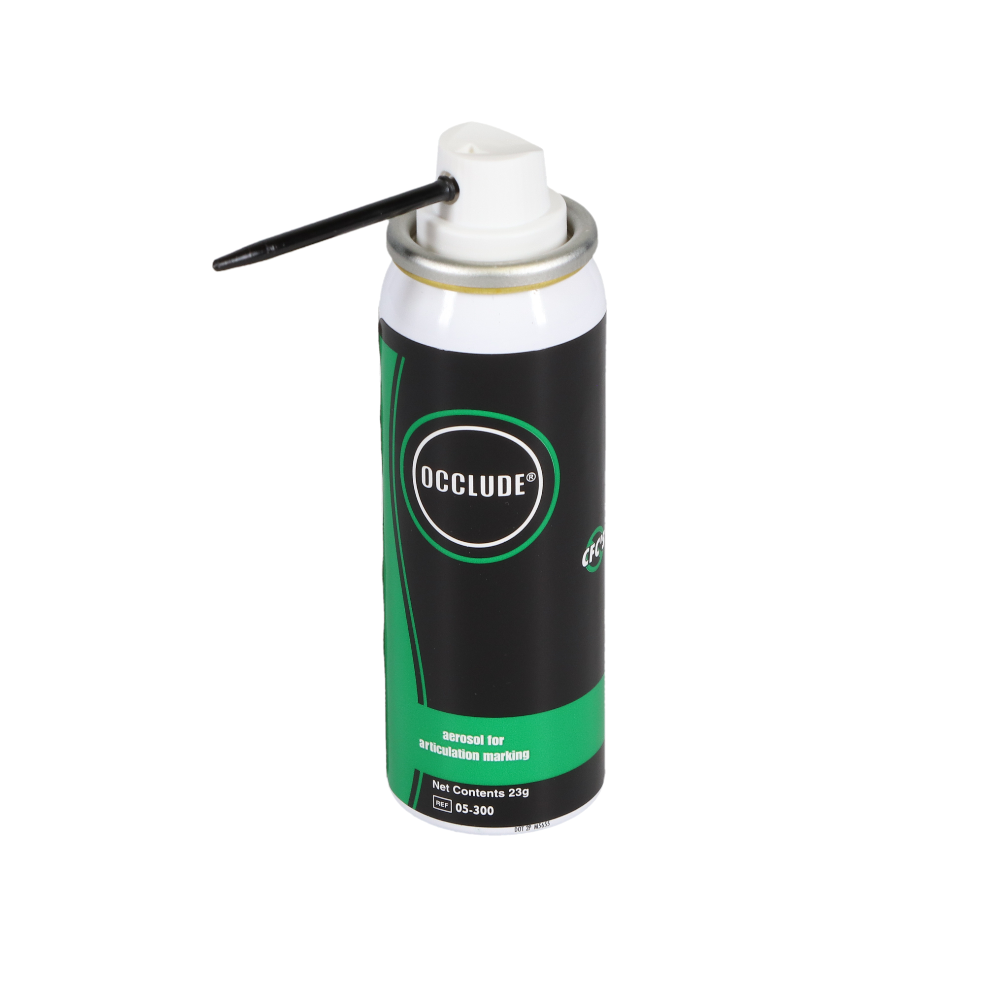 Occlude Aerosol Indicator Spray Can, 23 g, Green, 1/Pk, 05-300 – BiteSupply