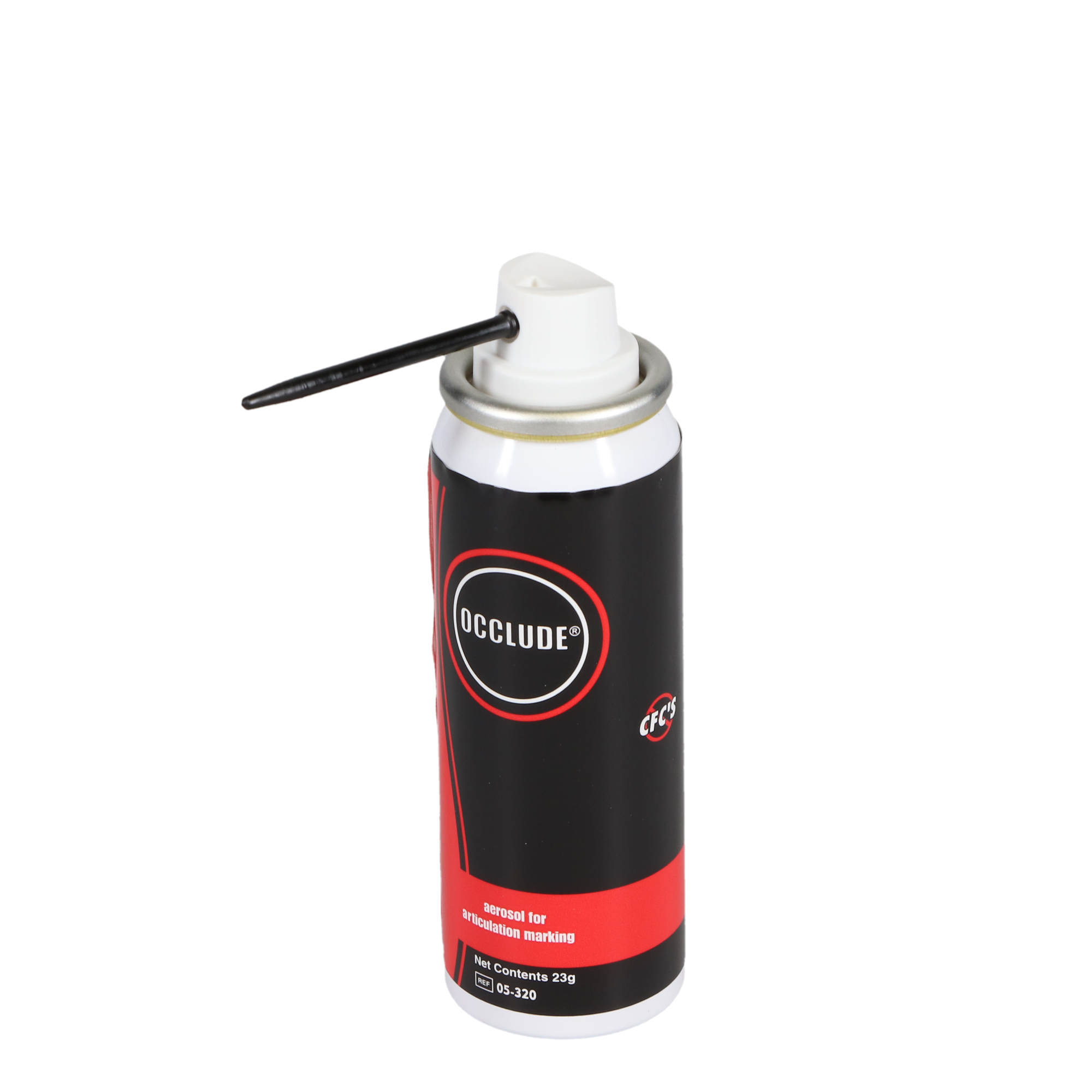Occlude Aerosol Indicator Spray Can, 23 g, Red, 1/Pk, 05-320 – BiteSupply
